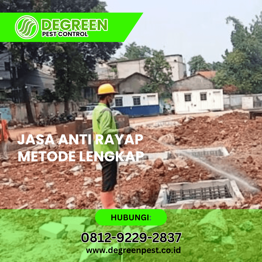 Jasa Anti Rayap di Ciputat Tangerang Selatan Profesional - Degreen Pest ...